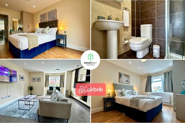 Homely & Stylish 2 Bedroom 4 Guests Parking Wifi - Watford