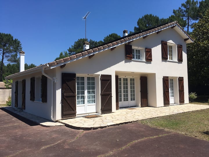Belle Maison Familiale De Charme Avec Jardin Privé - Saint-Girons Plage