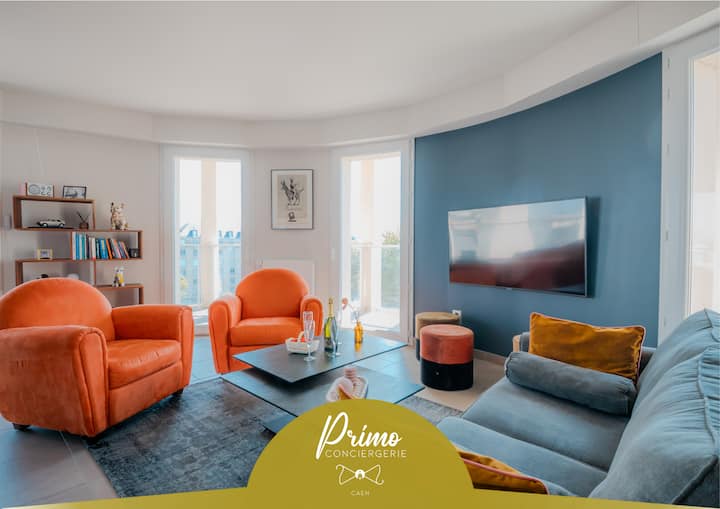 Le Panoramik Hippodrome - 2 Ch- Parking - By Primo - Caen