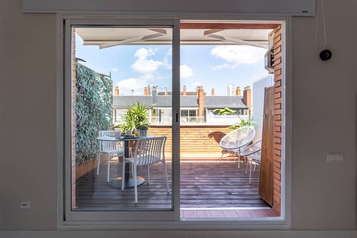 Penthouse With Private Terrace In The Center - Barcelone