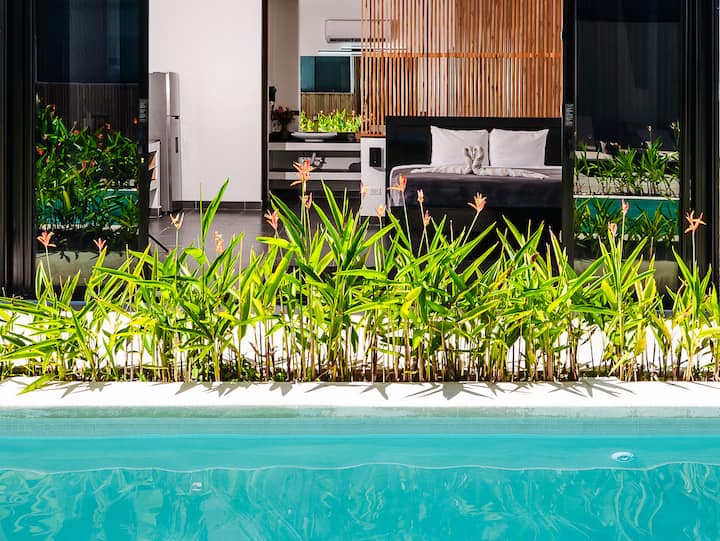 Luxe King Studio, Hi-speed Fiber, Pool, Kitchen - Tamarindo