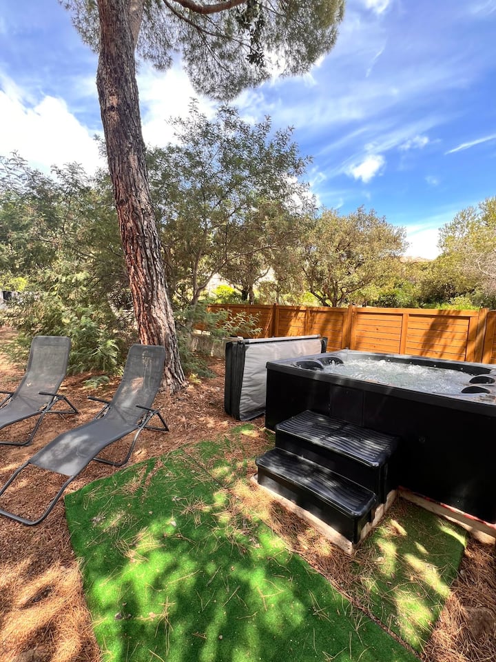 Logement Mésange600m à Pied De Santagiulia Jacuzzi - Porto Vecchio