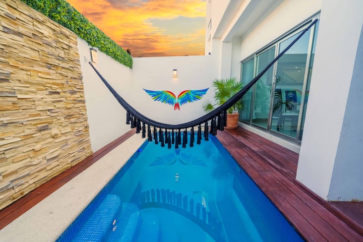 Private Pool - 4 Bedroom - 24/7 Security - Cancún
