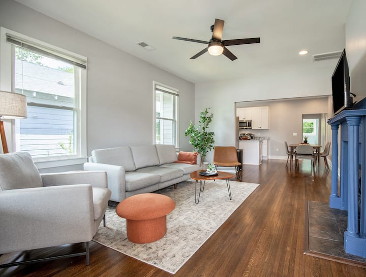 Downtown - Fastwifi, Washer/dryer, Spacious Deck - Spartanburg, SC