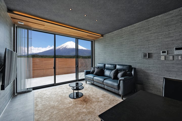 新築貸し切り/全室から富士山ビュー/アリビオ A棟 - Mont Fuji