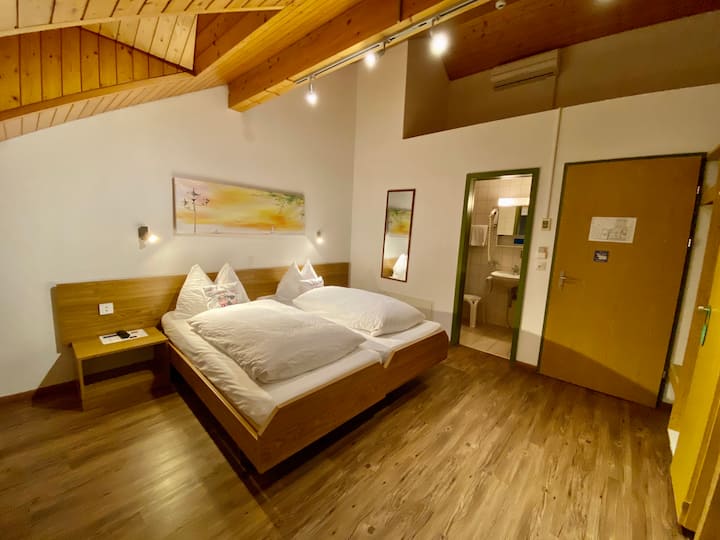 Standard Twin Room With Air Conditioning - Attic 2 - Wilderswil