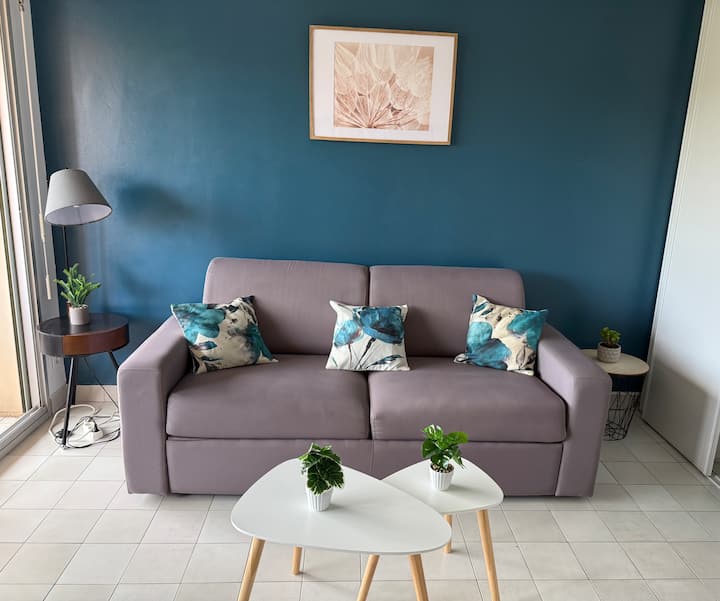 Studio Fréjus Plage L Clim L Wifi L Parking Privé - Fréjus