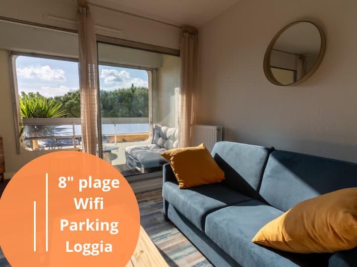 Studio 4 Pers- Terrasse & Pkg Privé - 8min Plage - Palavas-les-Flots