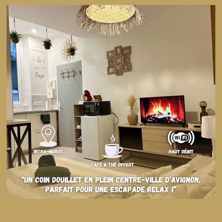 Le Cocon Du Centre - Studio Cosy En Hypercentre - Avignon