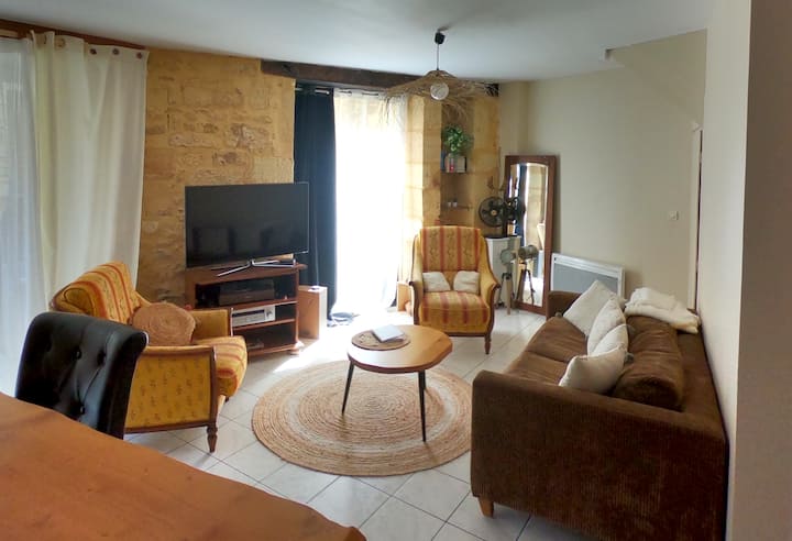 Logis Du Sabotier : Maison Rénovée 2 éToiles. - Limeuil