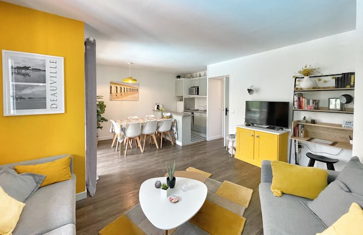 Charmant Appartement Vue Piscine Et Golf - Deauville