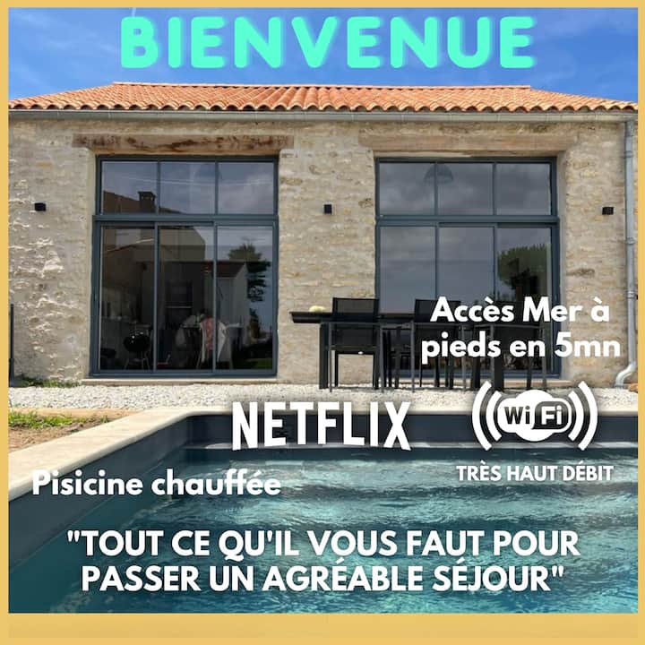 Maison T7 Rénovée Proche Plage Climatisé - Saint-Trojan-les-Bains