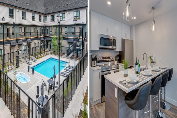 Built 2023 | 10min Walk ->Dt | Pool & Hot Tub - Canmore