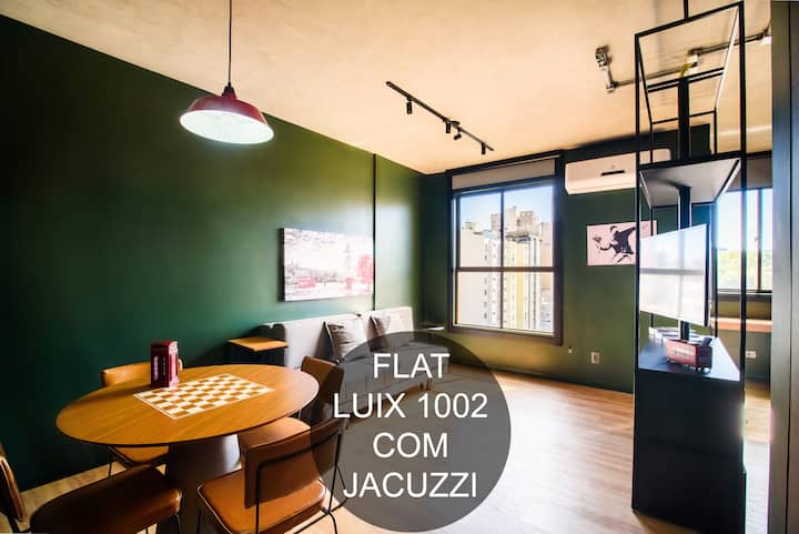 Luix Londrina Flat 1002 43m2 C/jacuzzi - Londrina