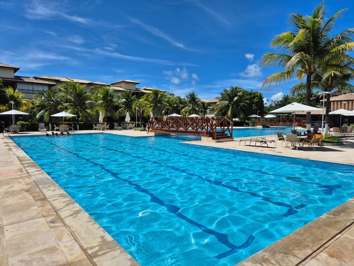 Genipabu Club House Guarajuba Apart 3/4 Mobiliado - Camaçari