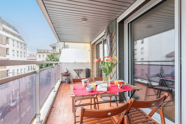 Appart 140m² / 6 Pers Ensoleillé Terrasse Parking - Calanques de Marseille