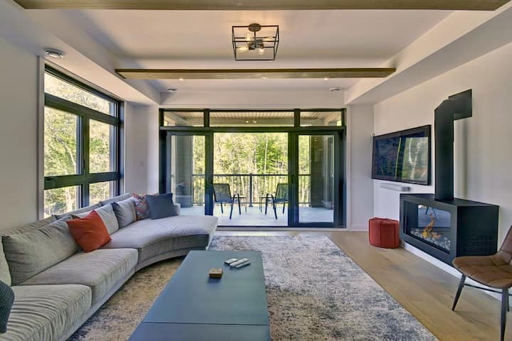 3bdr Verbier Condo: Hot Tub, Sauna, Gym! - Mont-Tremblant