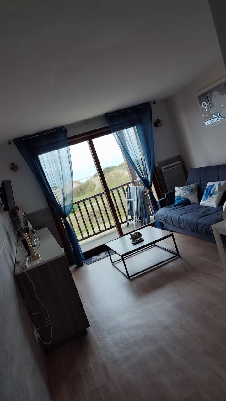 Logement Sainte Cécile Plage  Balcon Vue Mer - Sainte-Cécile Plage