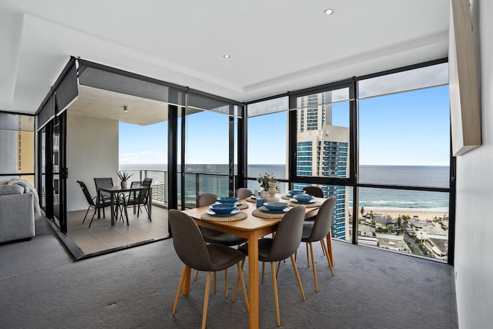 2 Bedroom Spa Unit With Ocean Views - Q Stay - Gold Coast