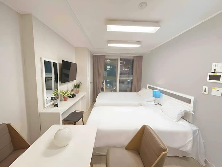 별B6 #시티뷰#반려견동반가능#취사가능#해운대해변1분 - Busan