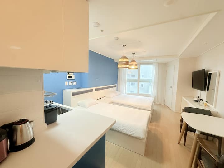 별B38#전면시티뷰#반려견동반가능#해운대해변1분거리 - Busan