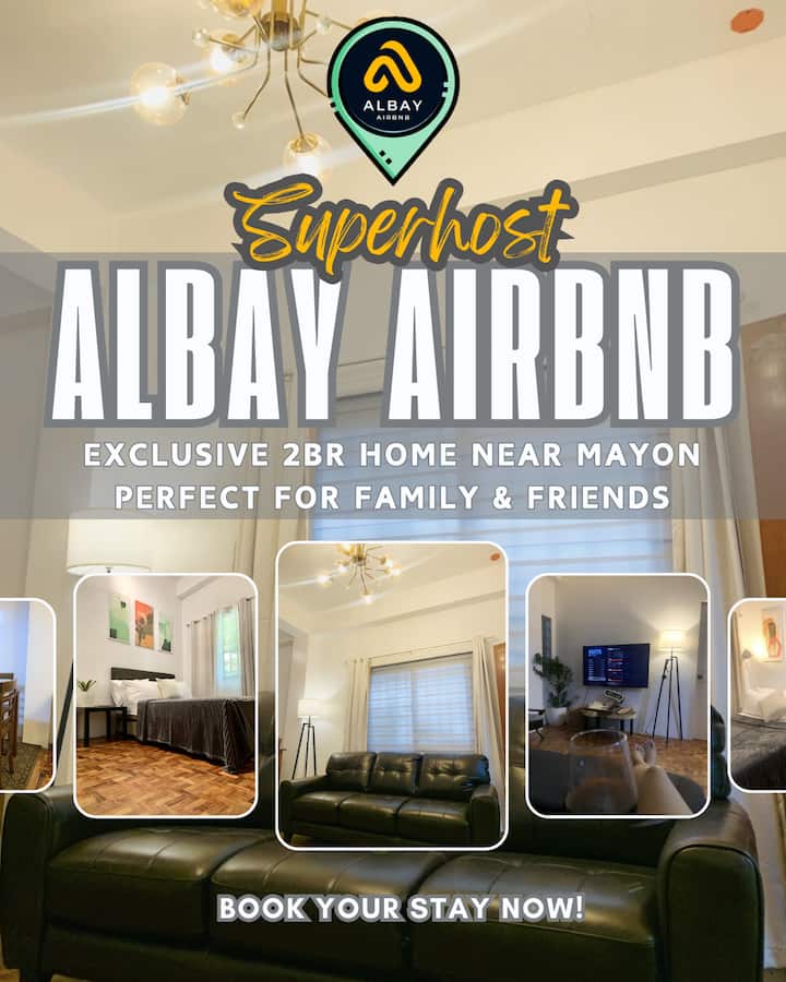 Private 2br Home Near Mayon For Family & Friends - Legazpi City