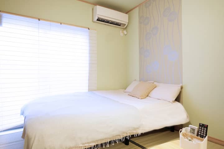 夢の舎#104・吉祥寺駅徒歩4分/井の頭公園3分/最大4名/wi-fi/新宿渋谷直通/ジブリ美術館 - 調布市