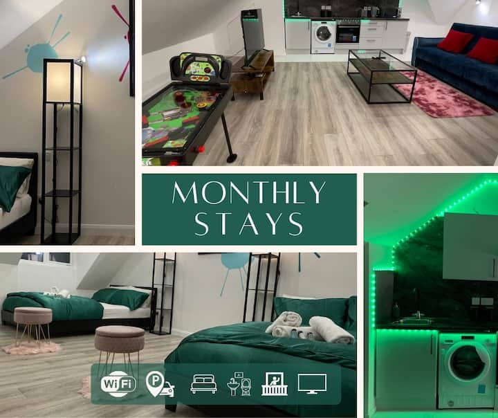 25%off|monthlyescape|business|student|pet|sleeps6 - Londres