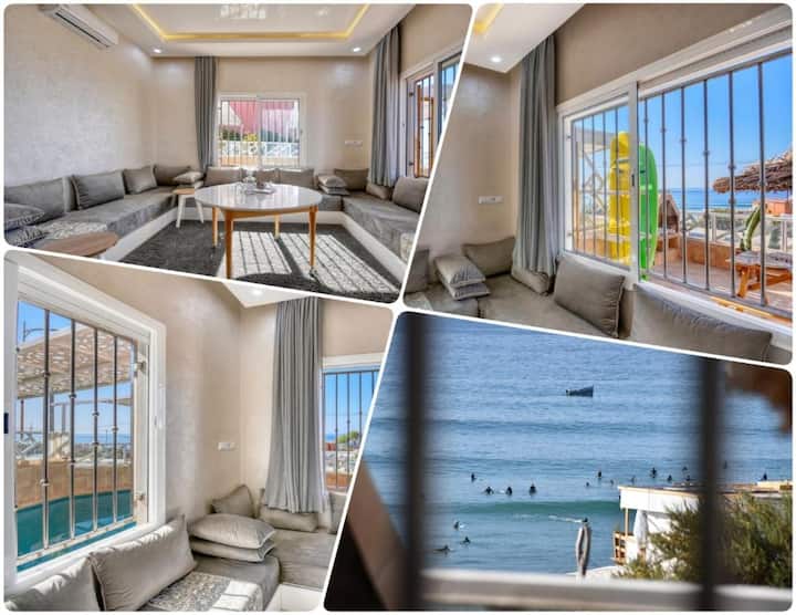 Luxury Villa: Private Pool & Exclusive Surf Gear - Imsouane
