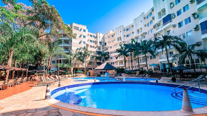 Apt 1/4 Férias Em Rio Quente – Thermas Paradise - Rio Quente