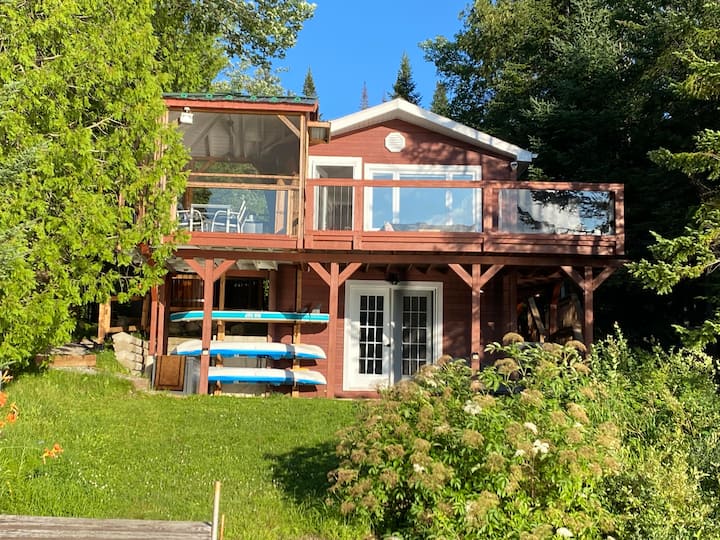 Niksen Chalet Pour 2 Avec Bord De Lac - Laurentides