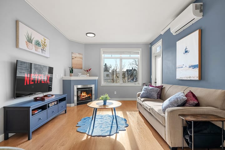 Spacious 2-beds, Ac, Ug Park, Downtown, Saddledome - Calgary