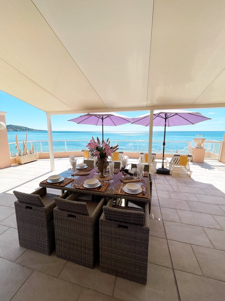 Villa Sur La Plage Sainte Maxime Golfe St Tropez - サン＝トロペ