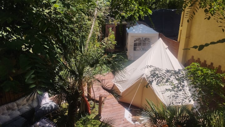 Tipi Nature/petit Déjeuner + Spa Privé Inclus - Fréjus