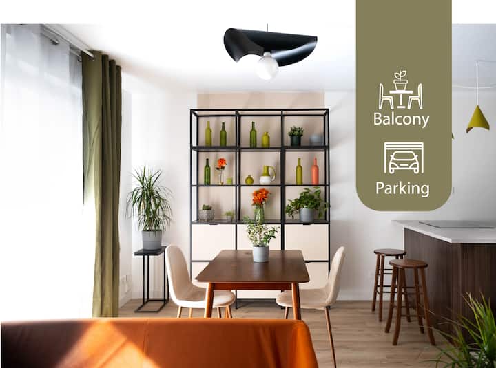 Appartement Sur Cour Avec Balcon Et Parking - Bordeaux