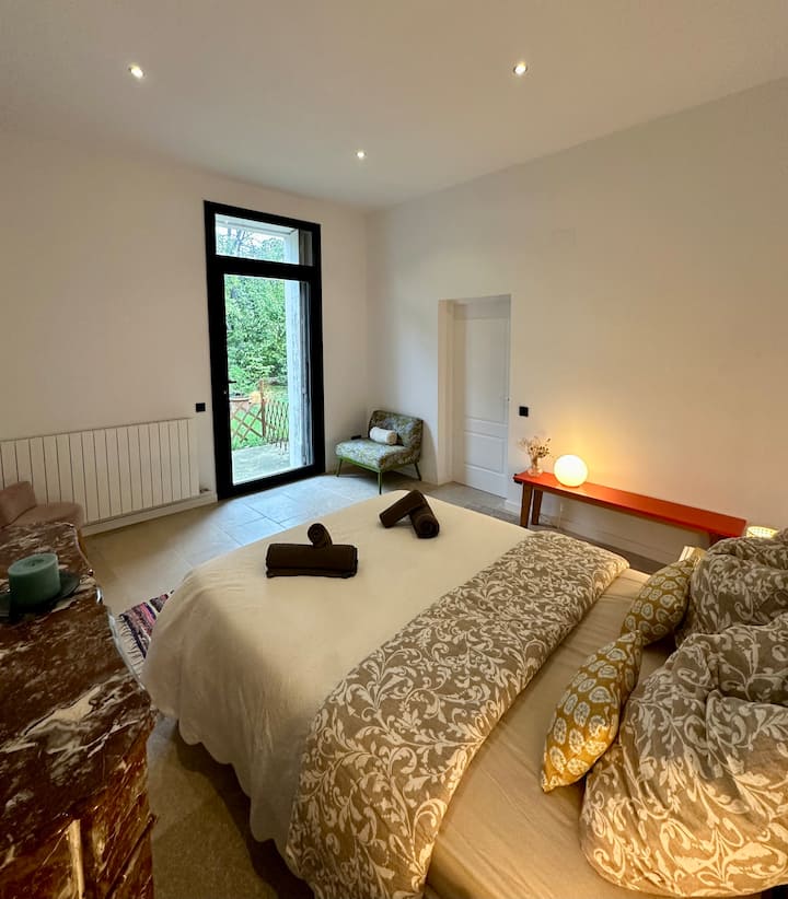 Maison 60m², Calme, Wi-fi, Jardin, Parking Gratuit - Montpellier