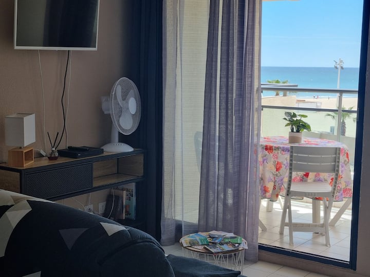 Le Studio Cosy – Balcon & Vue Mer – Clim – Parking - Canet-en-Roussillon