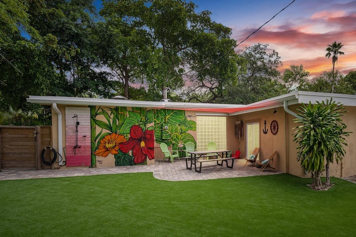 Shady Banks Oasis 3/2-mins To Airport, Beach, Port - Fort Lauderdale