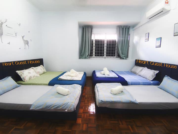 文冬心宿民宿/4房3厕/卡拉ok/近市中心/heart Bentong Homestay - Bentong