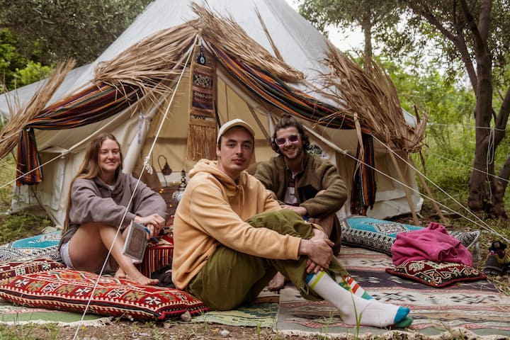 Butterfly Valley Glamping Tent Right At The Beach - Ölüdeniz