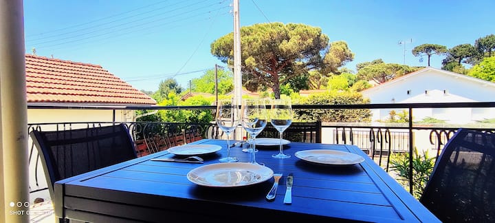 Spacieux Logement Avec Grand Jardin Et Terrasse - Arcachon