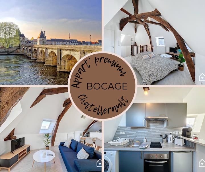 Bocage - Appart Premium - 2 à 4 Personnes - ibis budget Châtellerault Nord
