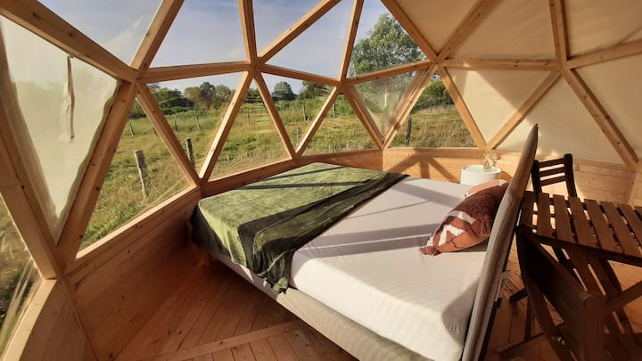 Dôme Petite Ourse Avec Accès Sauna - Clisson