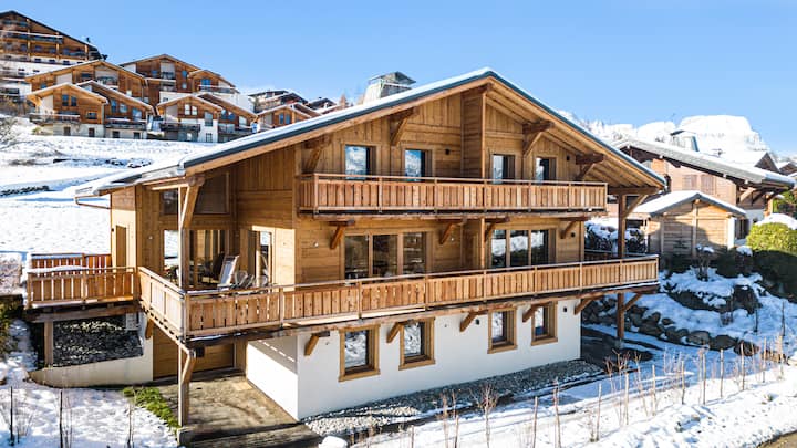Chalet Tiki Mont Blanc | Confort Avec Jacuzzi - Combloux