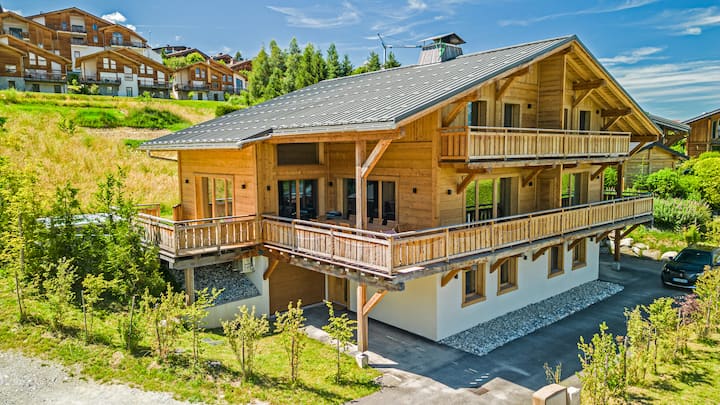 Le Tiki Mont Blanc | Chalet Confort Avec Jacuzzi - Megève