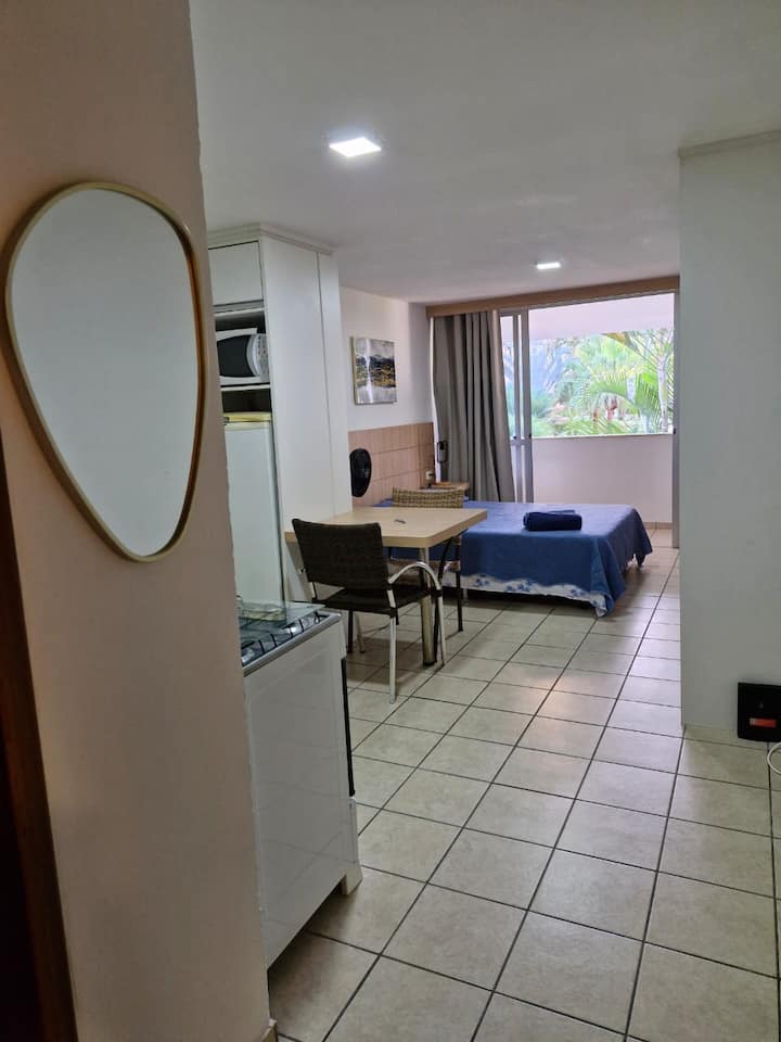 Kitnet Cln212 Asa Norte, Próx Pq Olhos D'água Wifi - Brasília