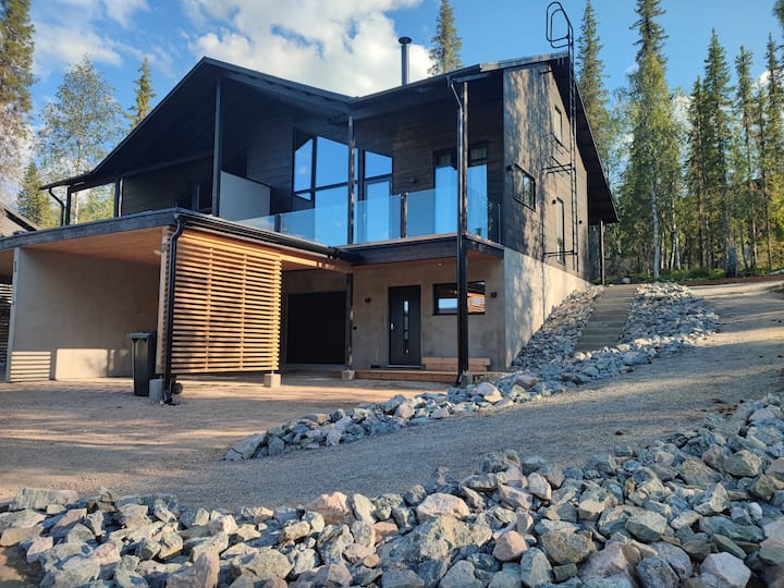 The Log House In A Wonderful Location - Lapland