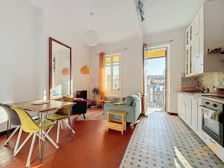 Cosy Appartement - Ultra Centre & Balcon - Marseille