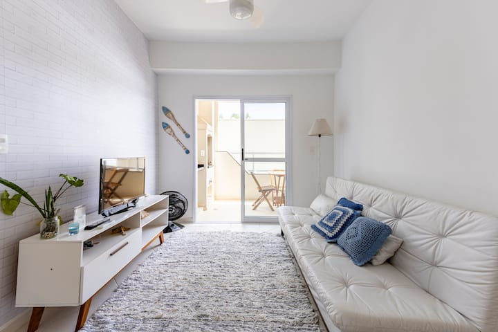 Orla Itaguá | Roupas De Cama, Wi-fi, Ac E Piscina - Ubatuba