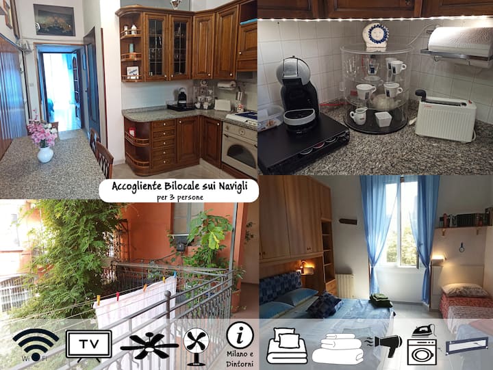 Accogliente Bilocale Sui Navigli - Milano